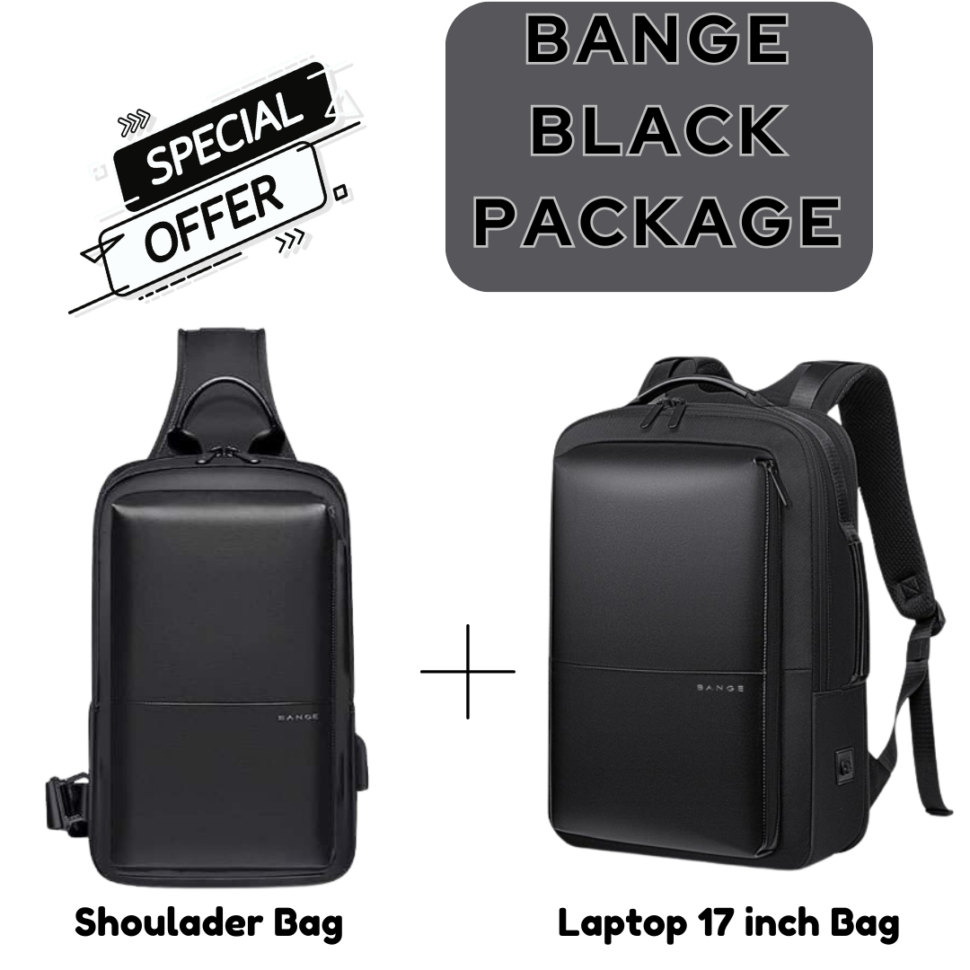 Bange Black Bags Package ( 2 bags with special offer ) – 2M Store